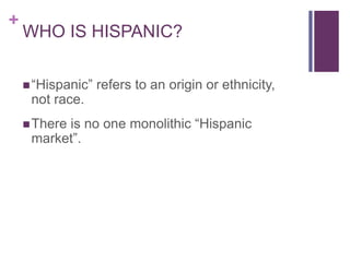 Hispanic101.Ppt