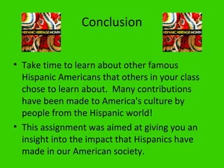 Hispanic Heritage Webquest | PPT