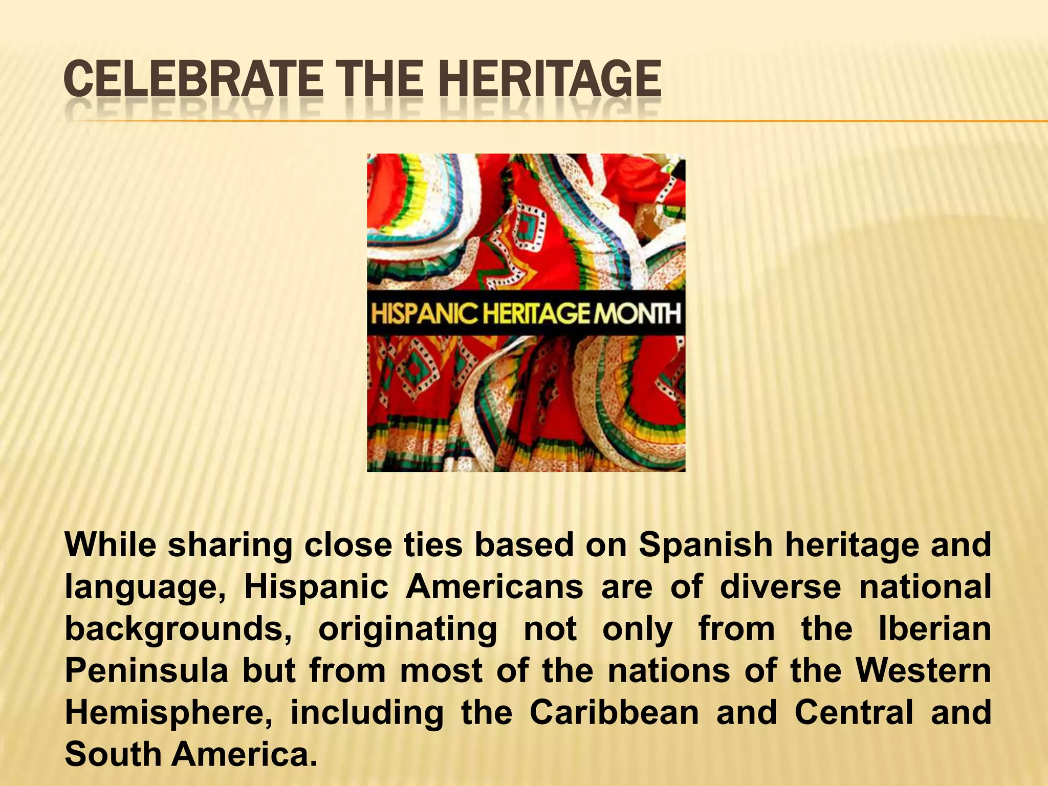 Hispanic Heritage Month | PPTX