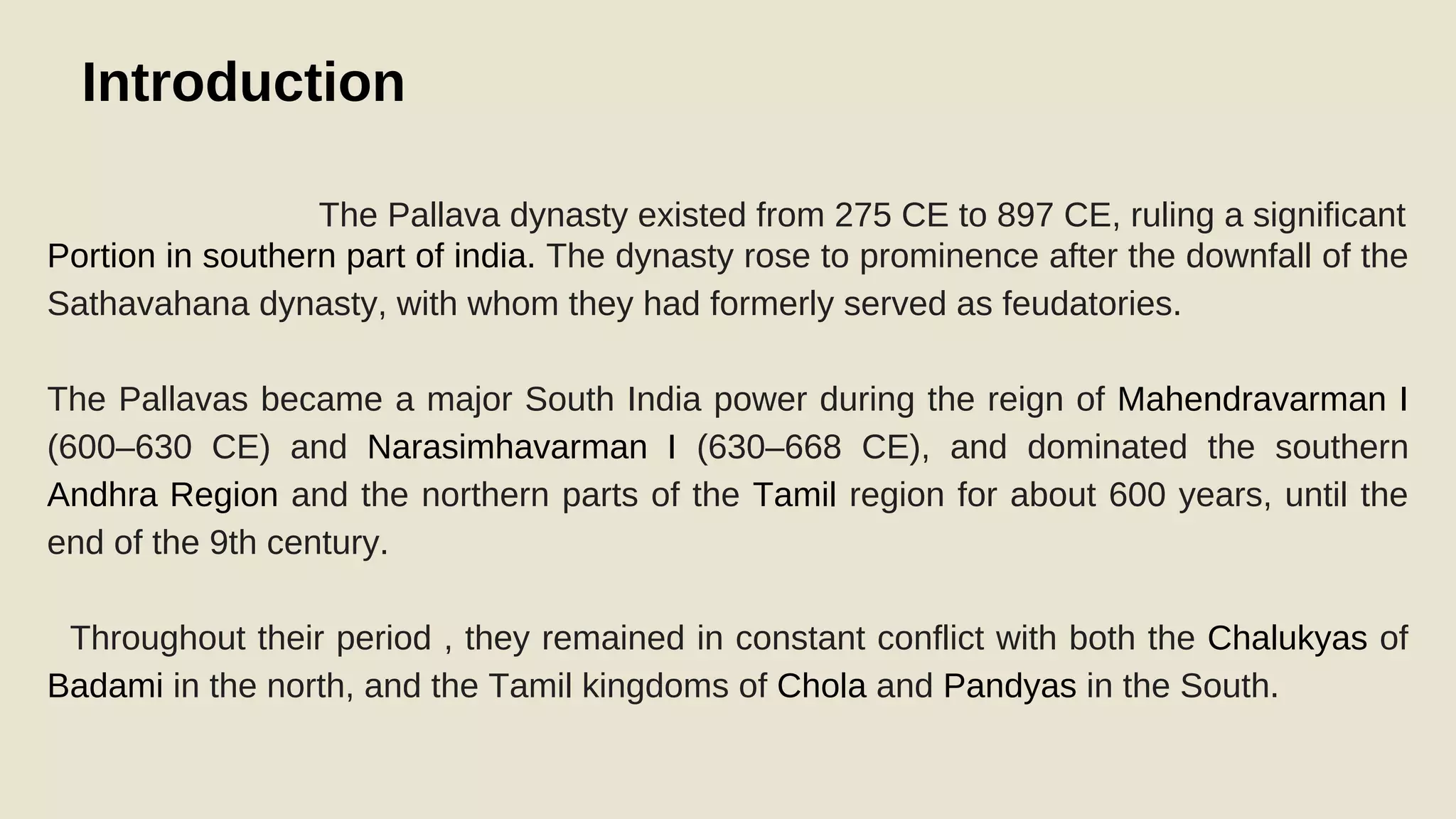Dynasty of pallavas | PDF