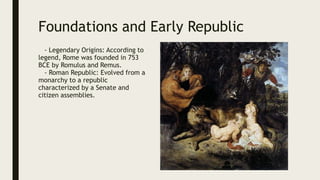 Roman Civilization | PPTX