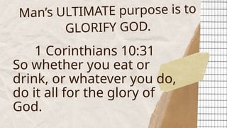 HIS purpose, My Goal SERMON PPT CHRISTIAN | PPTX
