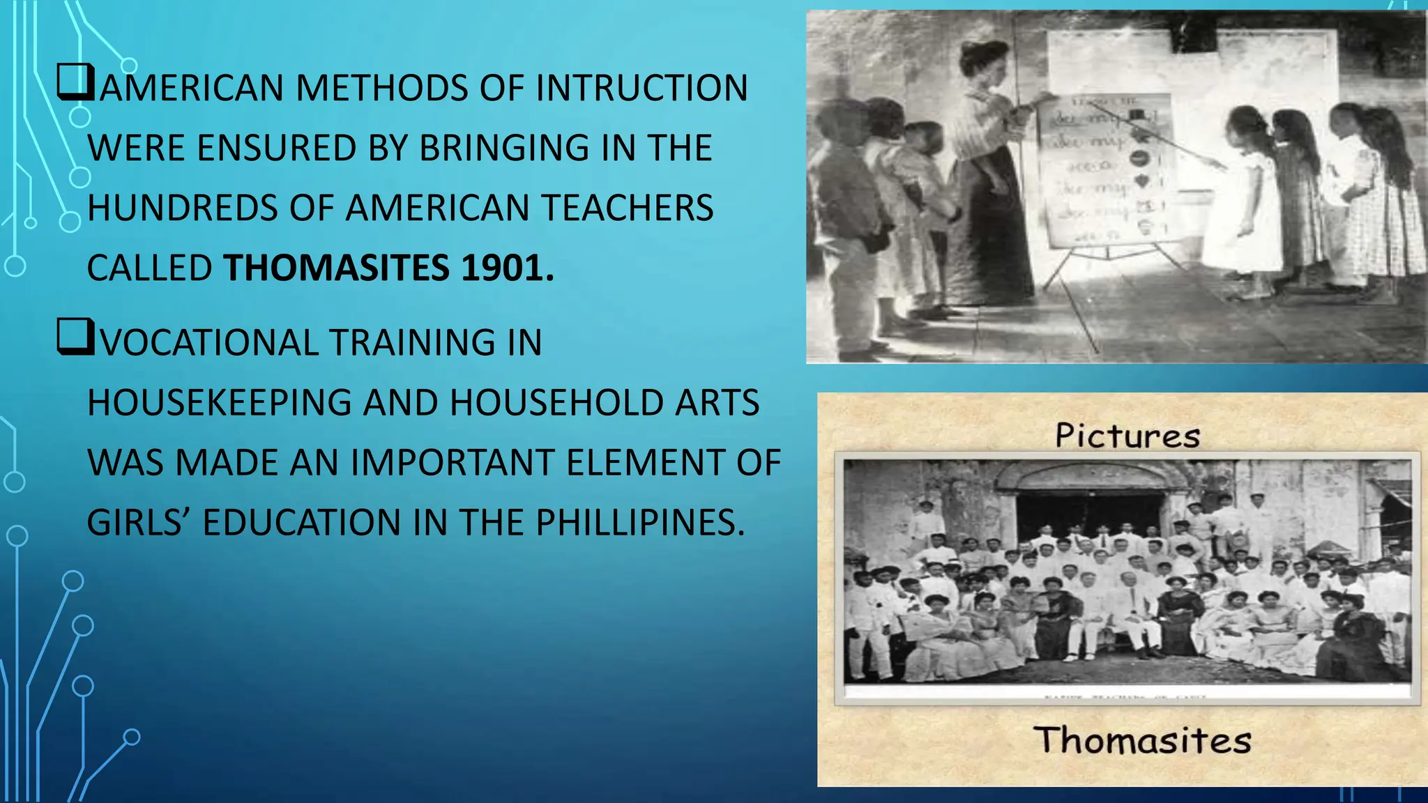 History of home economics- educational purposes pptx | PPTX