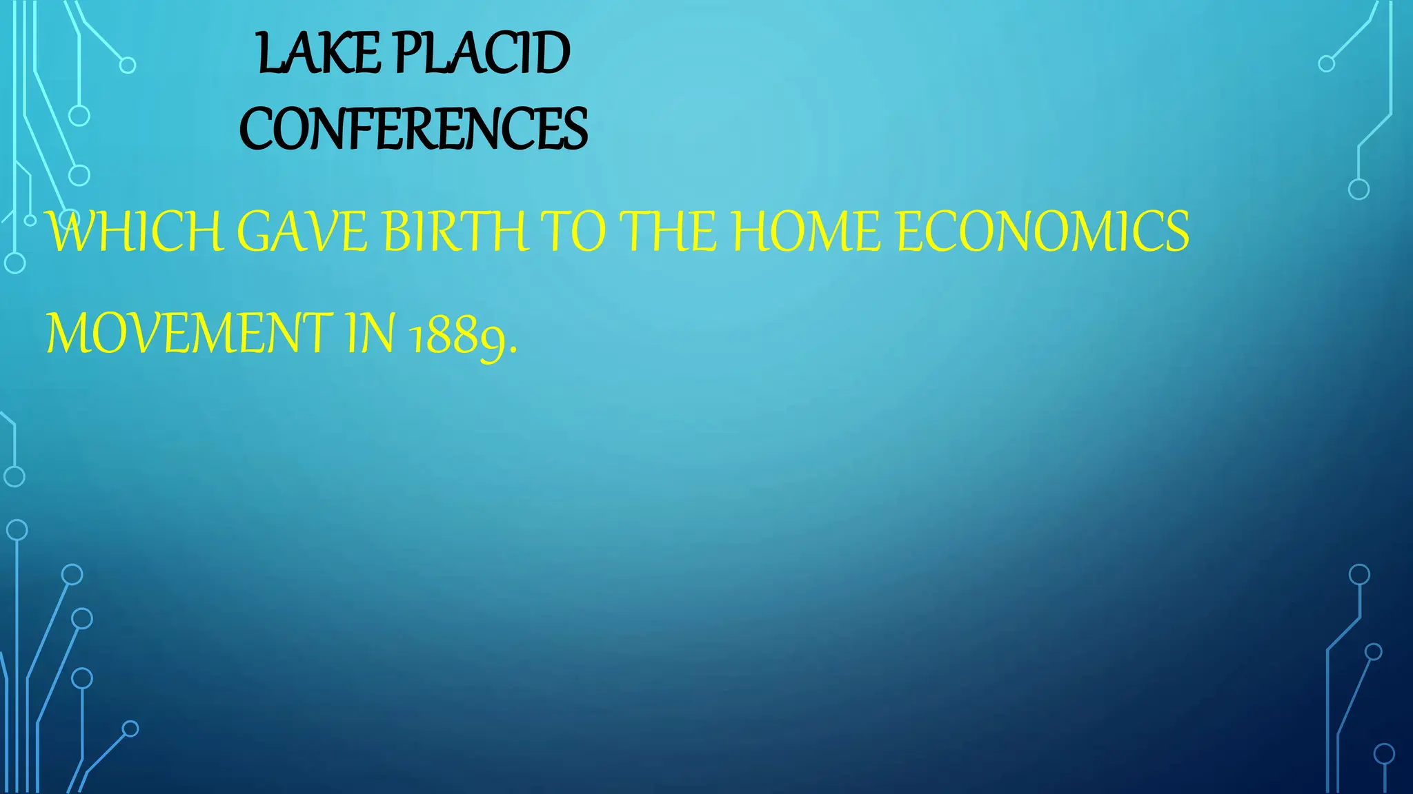 History of home economics- educational purposes pptx | PPTX