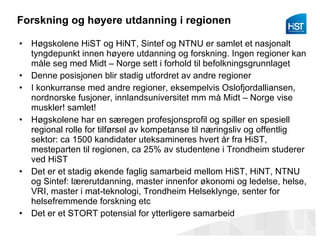 Høgskolen i Sør-Trøndelag | PPT