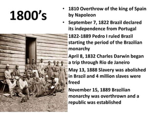 Hist. 141 brazil | PPTX