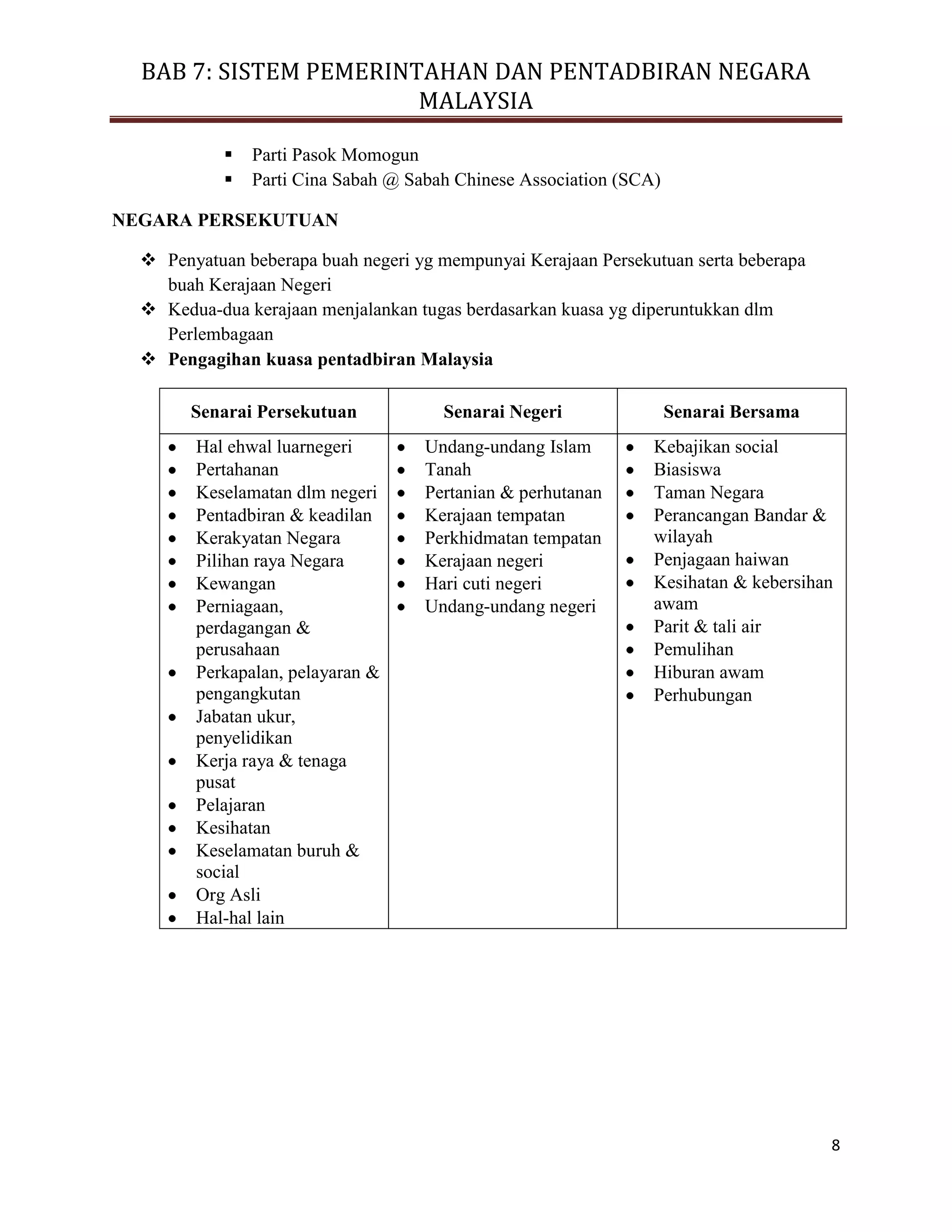 Hist note form 5 chap 7 | DOCX