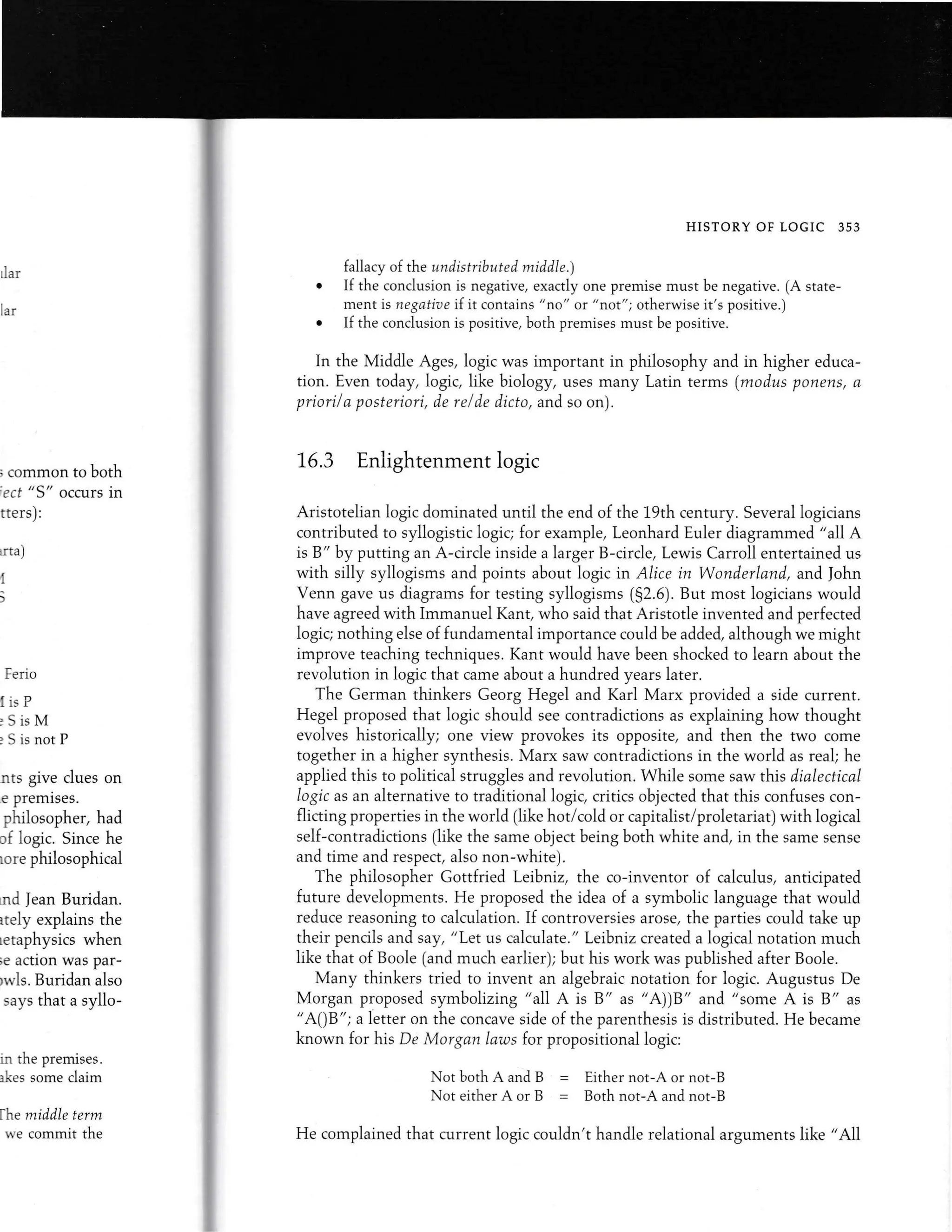 hist-logic.pdf History of logic chapter 16 Aristotle the father of ...