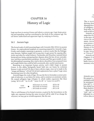 hist-logic.pdf History of logic chapter 16 Aristotle the father of ...
