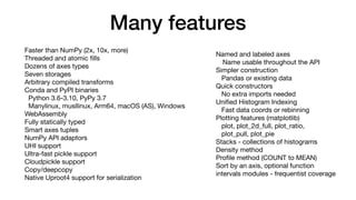 boost-histogram / Hist: PyHEP Topical meeting | PDF