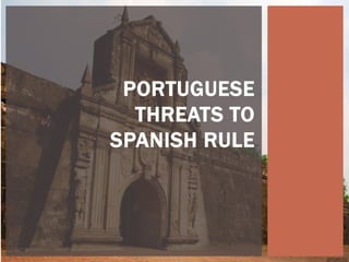 Hist1 spanish challenges to authority | PPTX