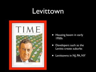 Hist 12 online 1950s suburbs pdf | PPT