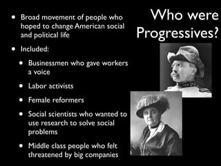 Hist 12 online progressive era pdf | PPT
