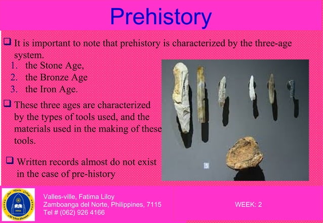 History vs. Pre-history | PPT