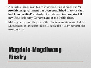 Hist2 10 the philippine revolution | PPTX