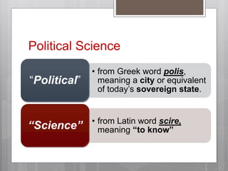 Hist2 16 political science | PPTX