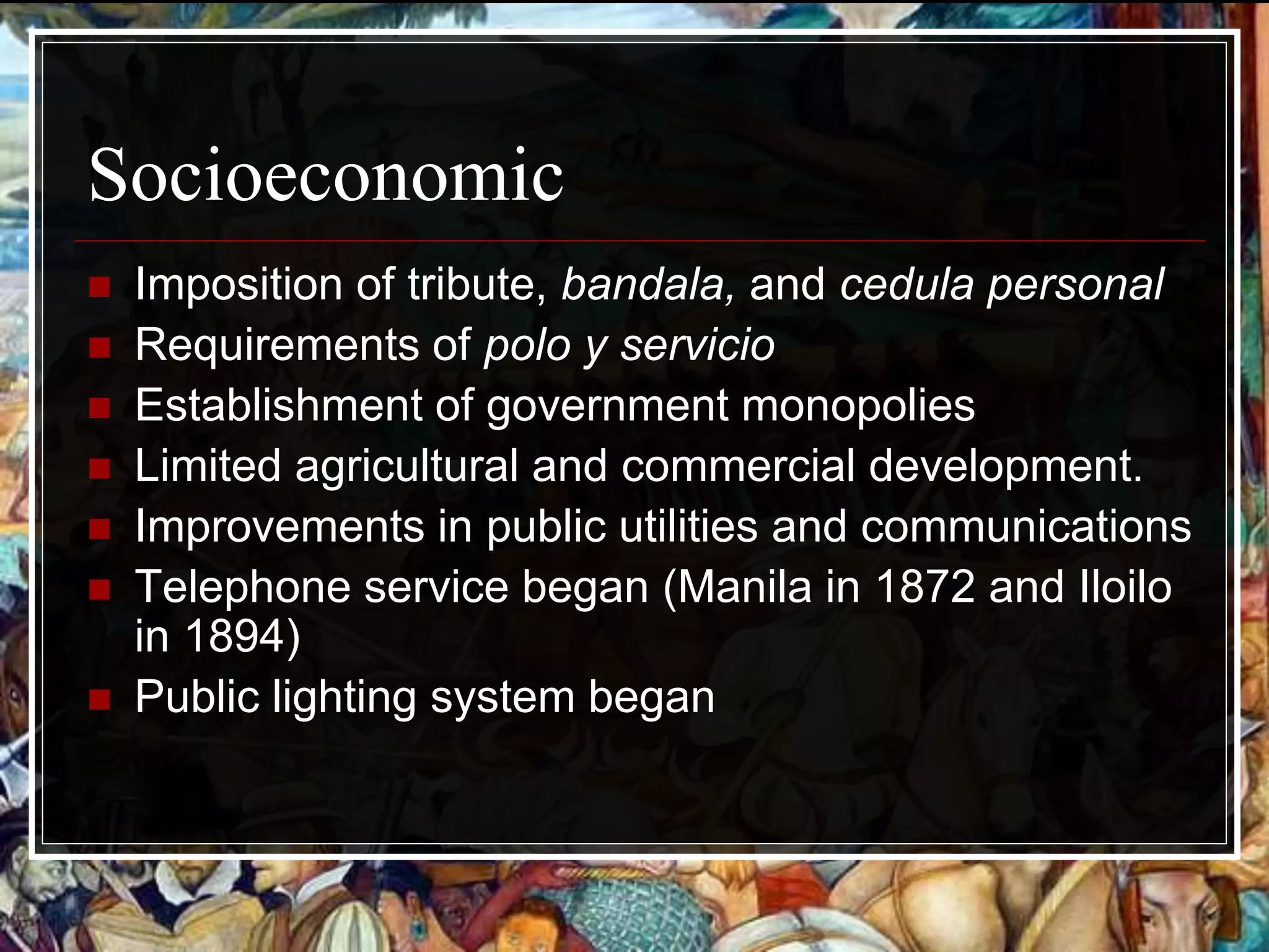 Hist2 7 effects of spanish colonization in the philippines | PPTX