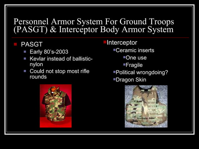 Wound Ballistics and Body Armor Paper Presentation | PPT | Arms ...