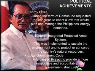 Corazon Aquino and Fidel Ramos Administrations | PPTX