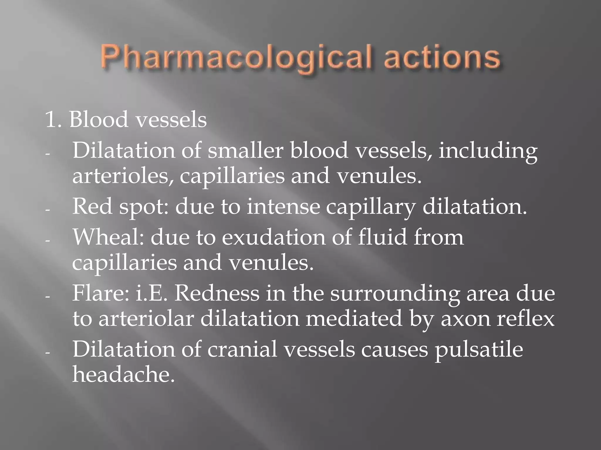 (Autocoids) Histamine Pharmacology ppt | PPTX