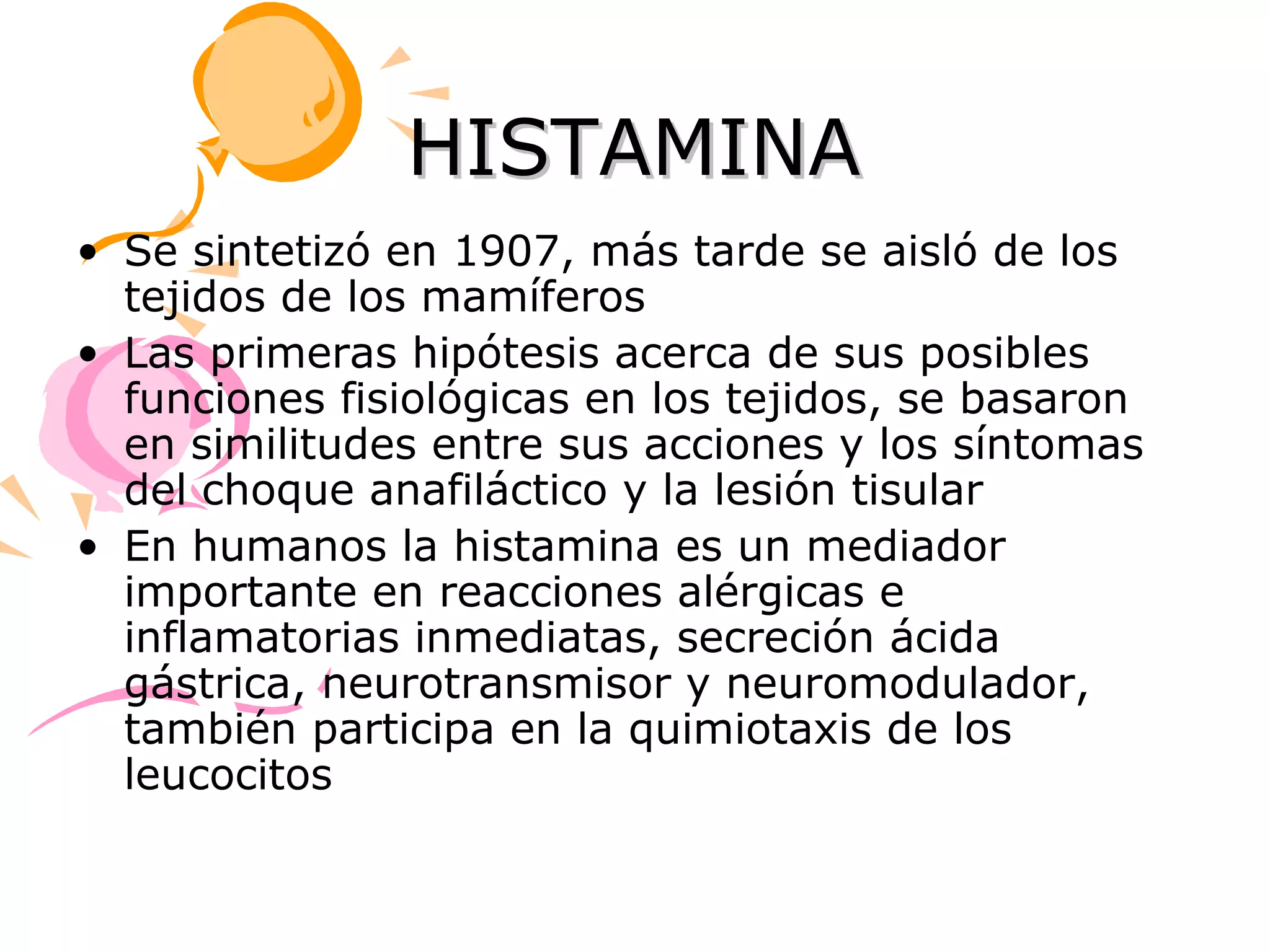 Histaminas y antihistaminicos | PPT | Brain and Nervous System ...