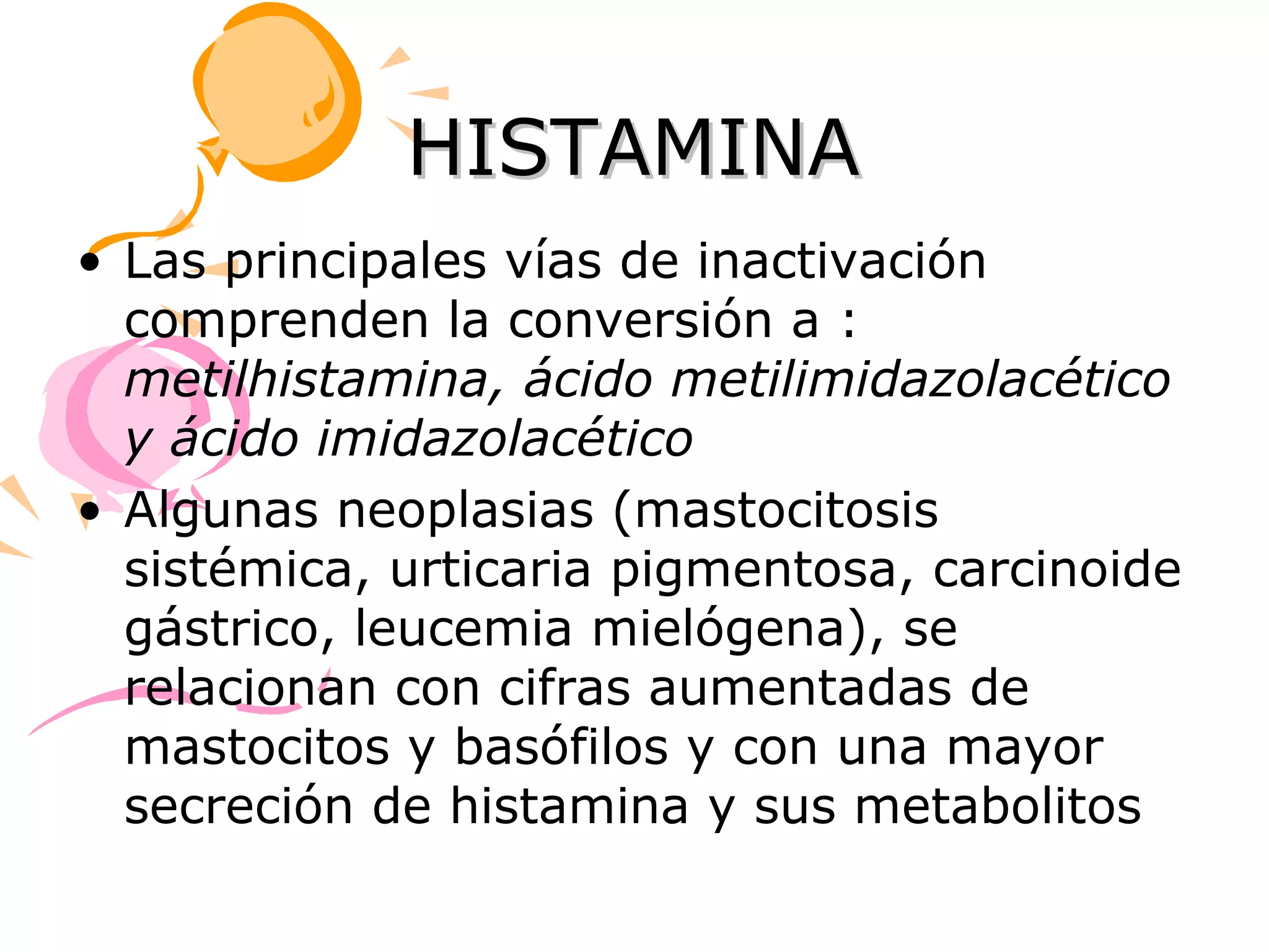 Histaminas y antihistaminicos | PPT | Brain and Nervous System ...