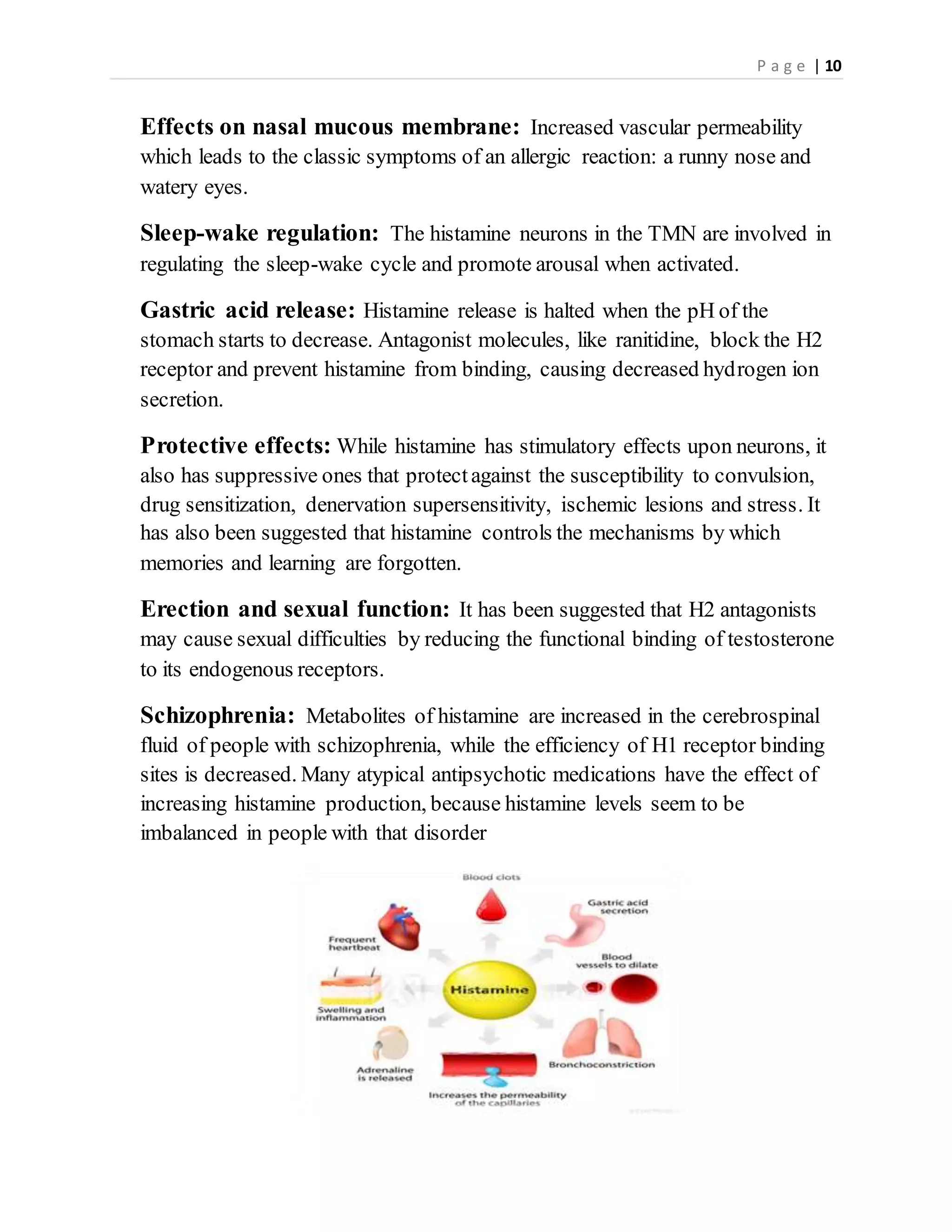 Histamine & Antihistamine | DOCX