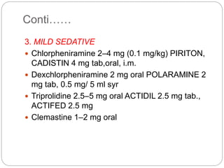 Histamine And Antihistamin | PPTX | Allergies | Diseases and Conditions