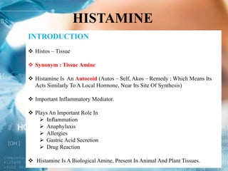 HISTAMINE.pptx