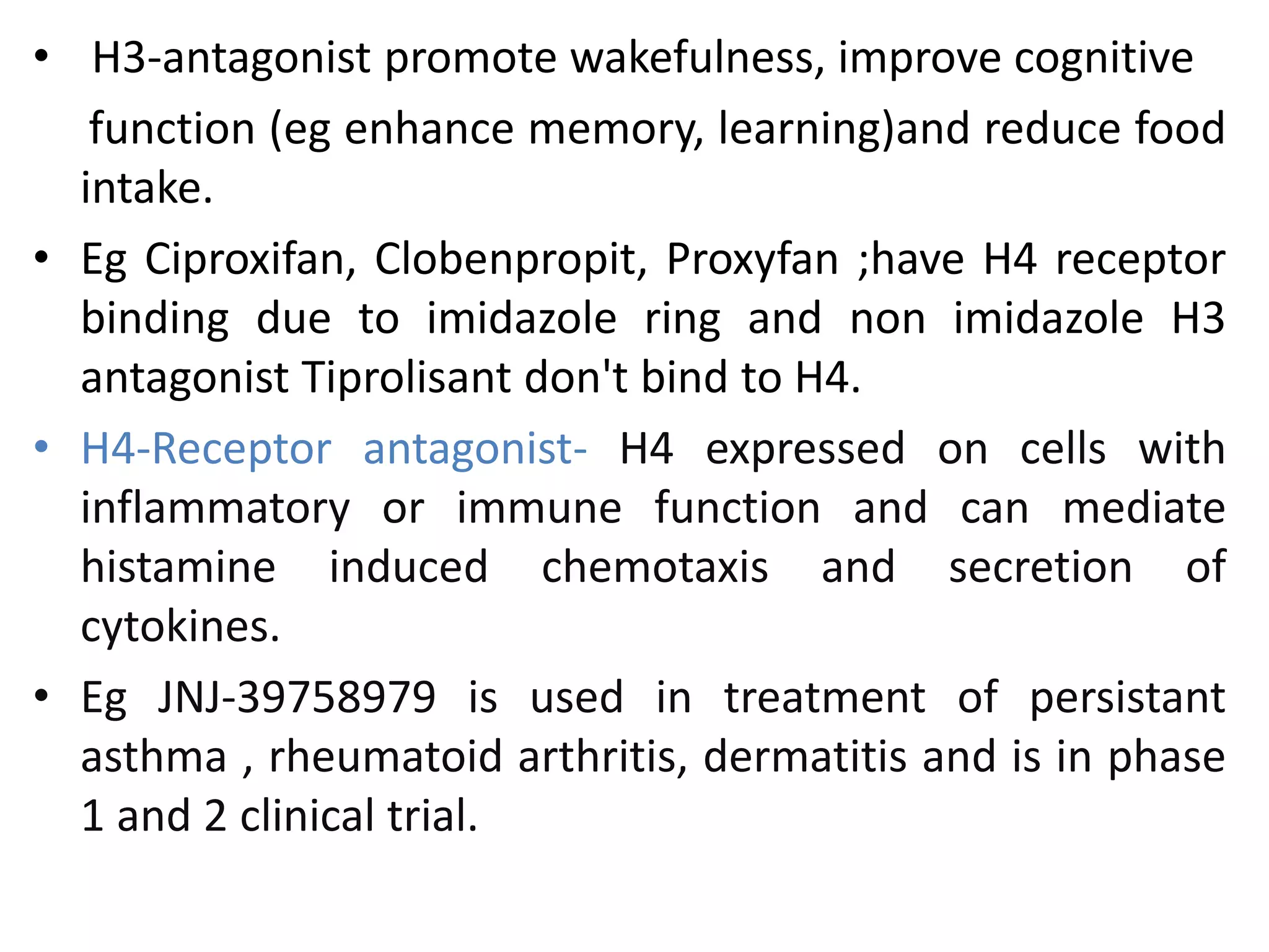 Histamine and antihistamine | PPTX
