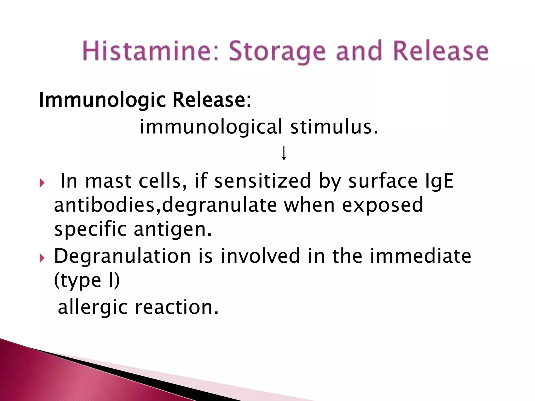 Histamine and antihistamine drugs | PPTX