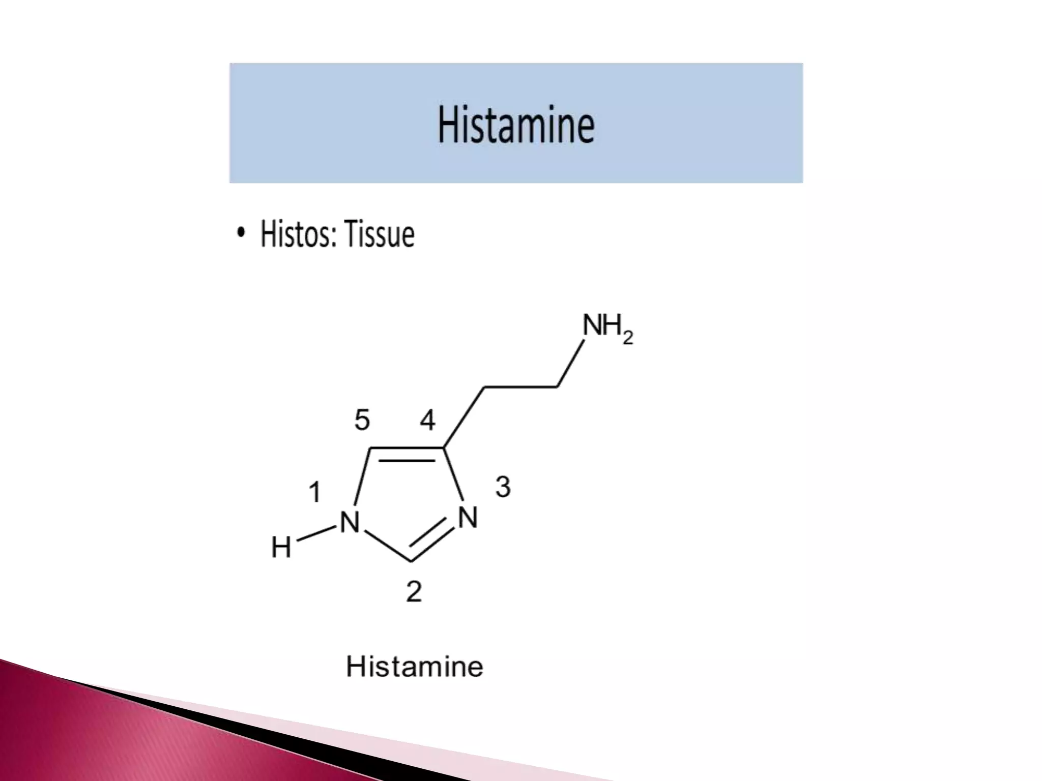 Histamine and antihistamine drugs | PPTX