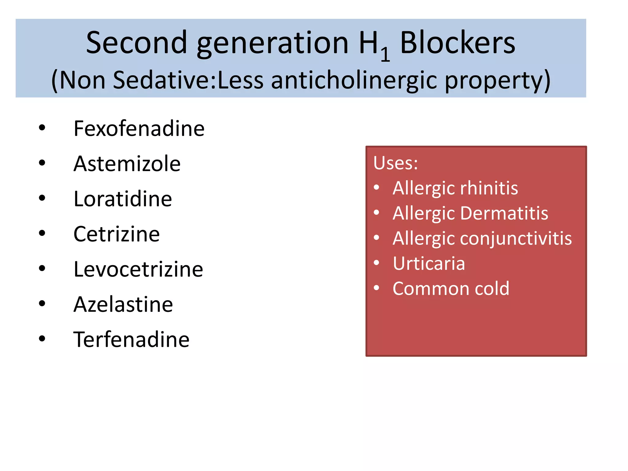 Histamine and antihistaminic | PPTX