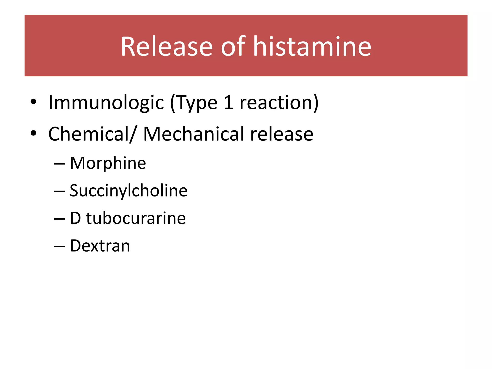 Histamine and antihistaminic | PPTX