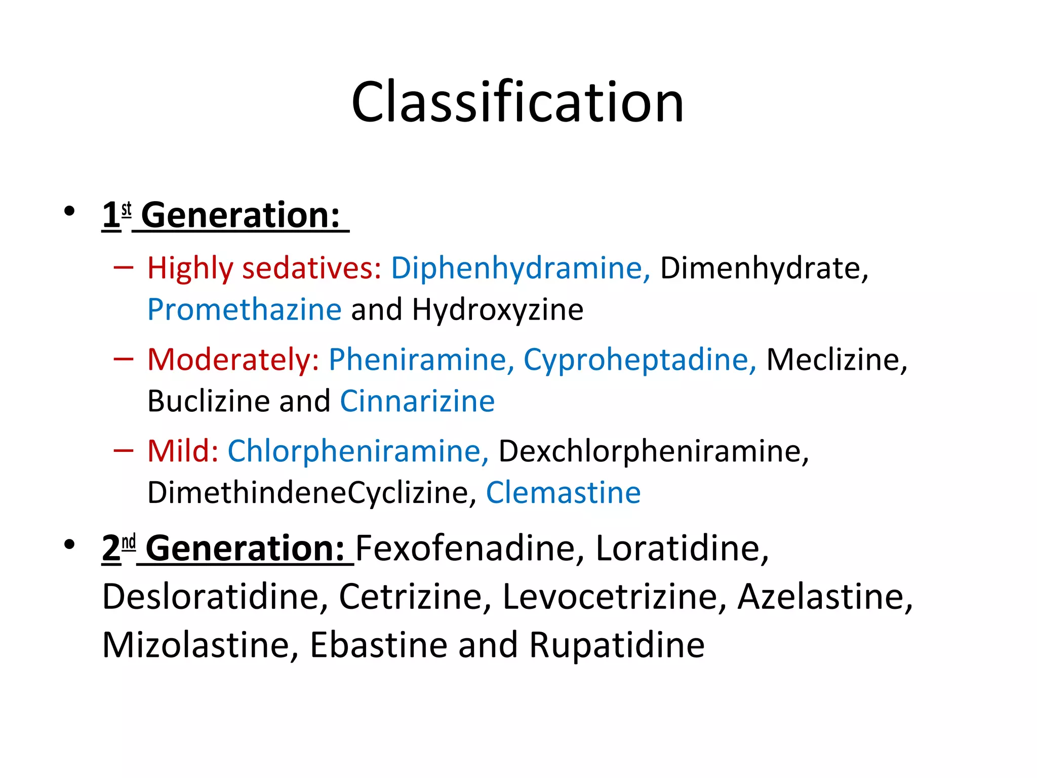 Histamine and antihistaminics | PPT