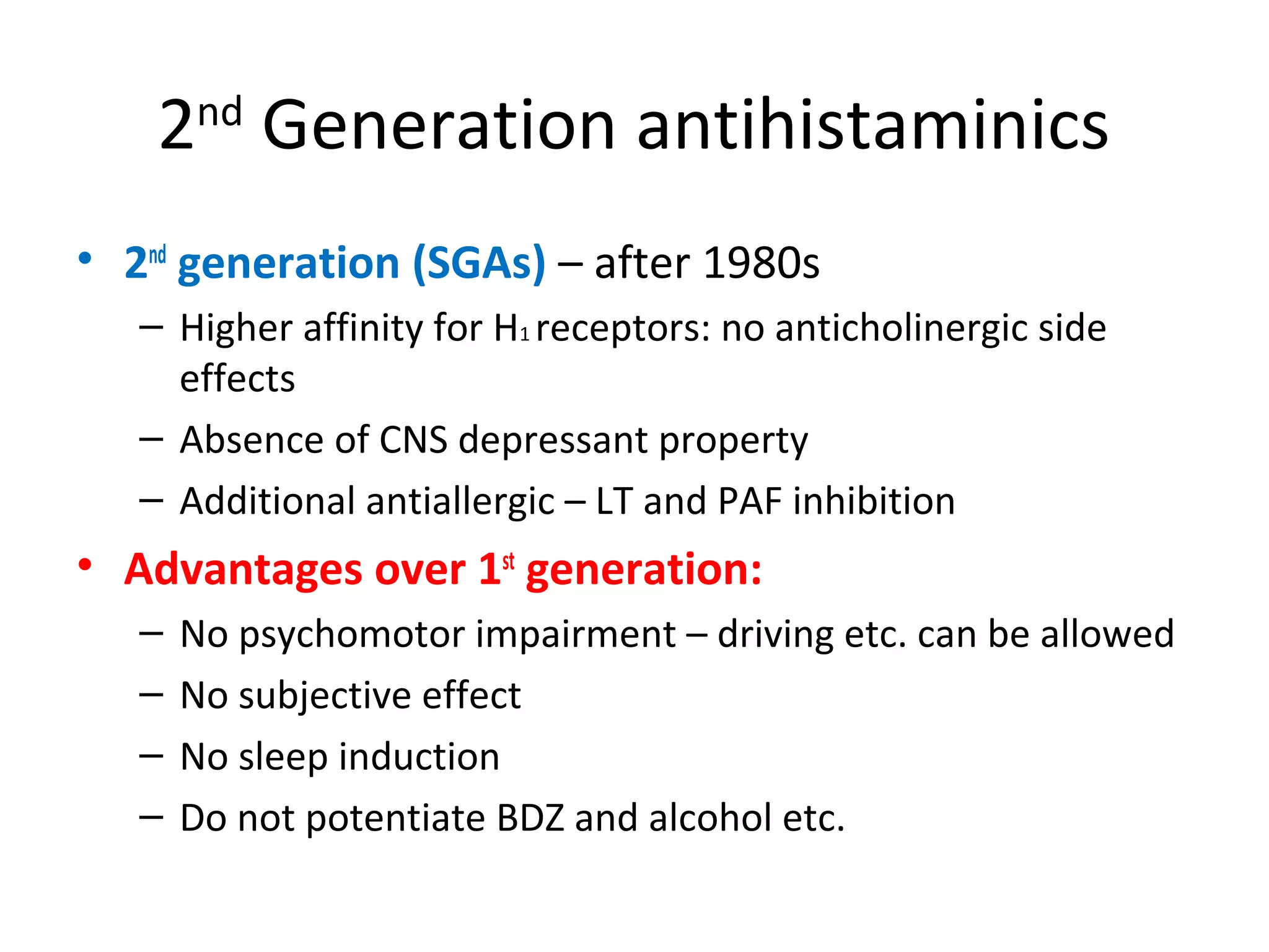 Histamine and antihistaminics | PPT