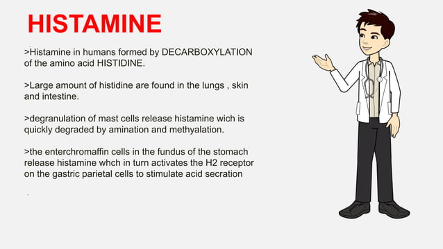 Histamine and histamine | PDF