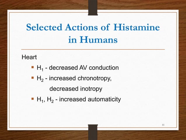 Histamine and serotonin ppt by srota dawn | PPTX | Allergies | Diseases ...