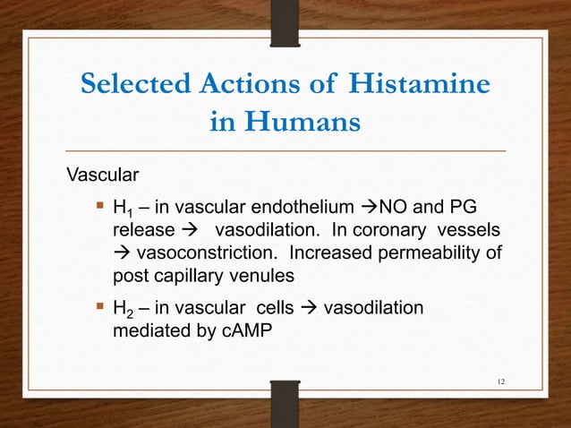 Histamine and serotonin ppt by srota dawn | PPTX | Allergies | Diseases ...