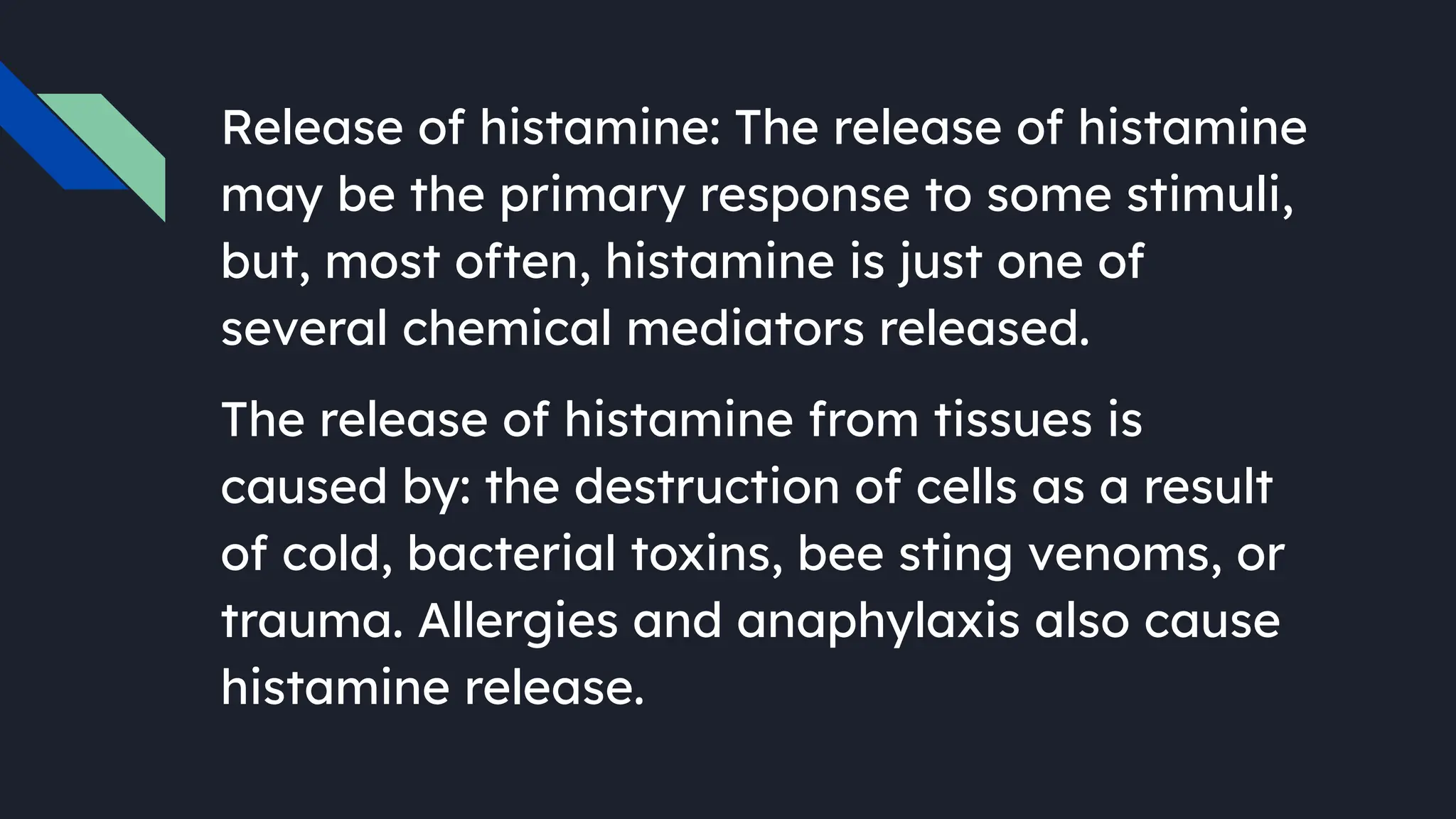 Histamine & Antihistamines Explained in detail | PDF