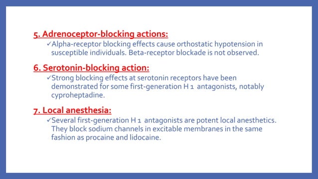 PHARMACOLOGY (HISTAMINE ITS ANTAGONISTS) pptx | PPT