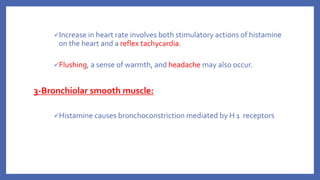 PHARMACOLOGY (HISTAMINE ITS ANTAGONISTS) pptx | PPT