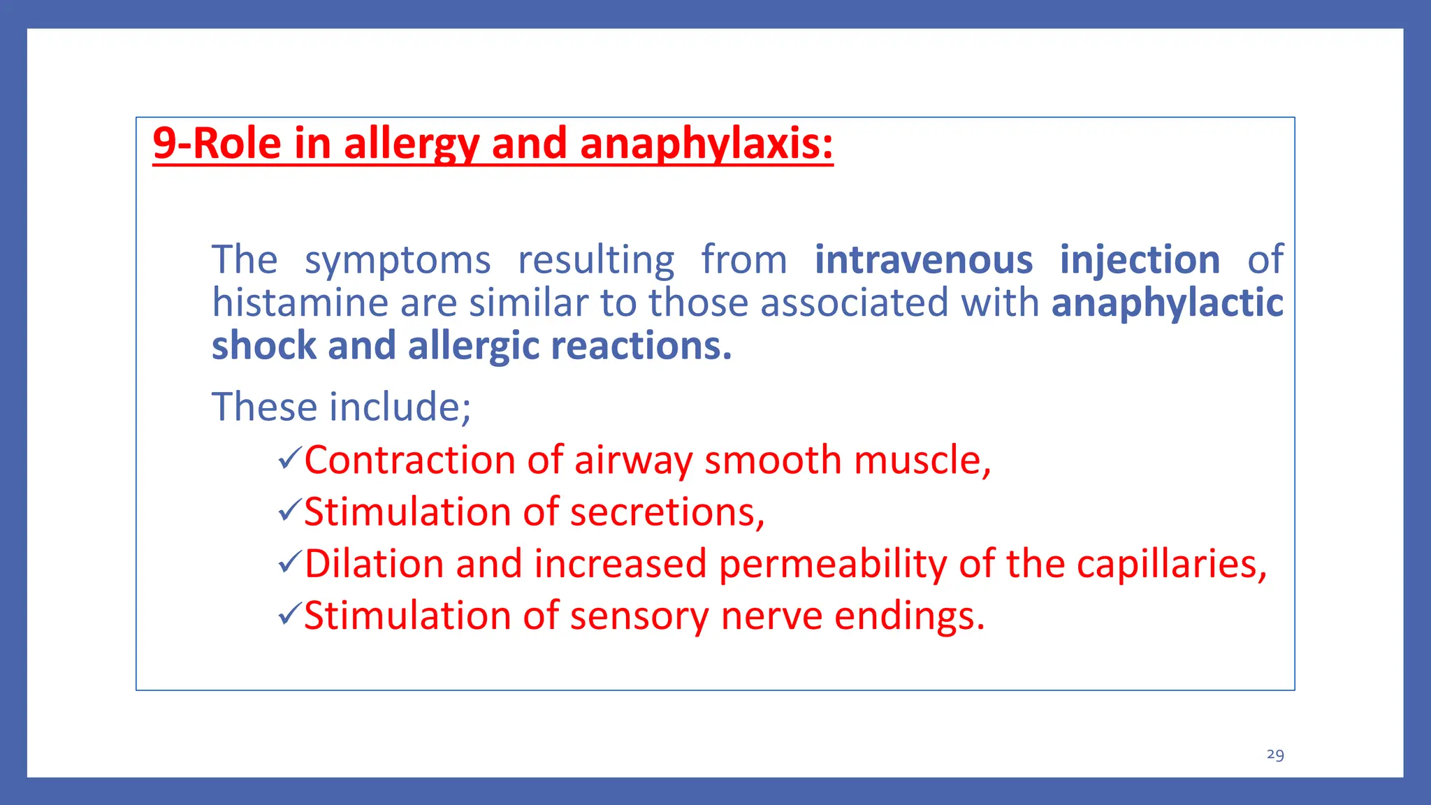 (HISTAMINE ITS ANTAGONISTS) Pharmacology, Medical lecures.pptx