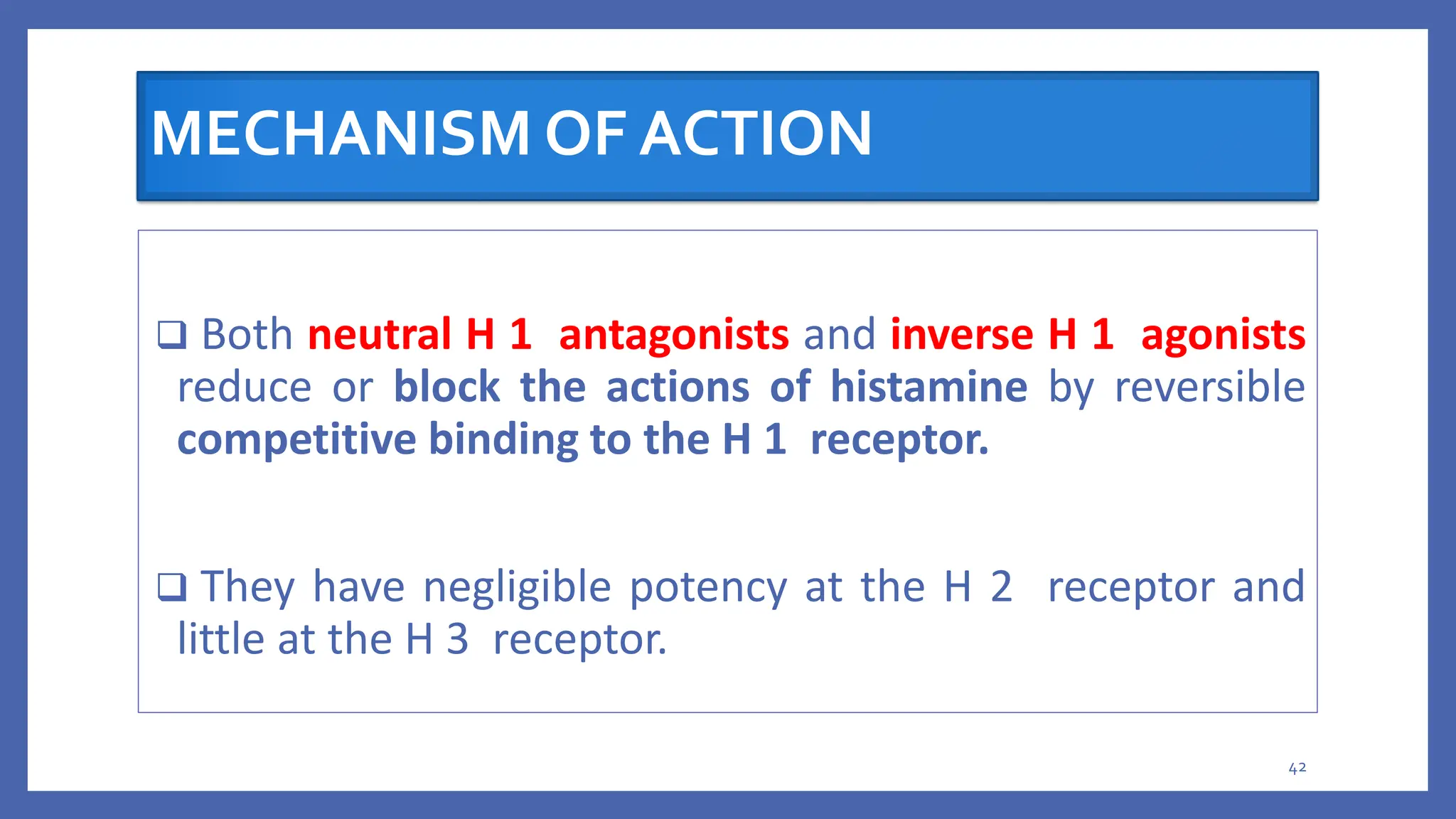(HISTAMINE ITS ANTAGONISTS) Pharmacology, Medical lecures.pptx
