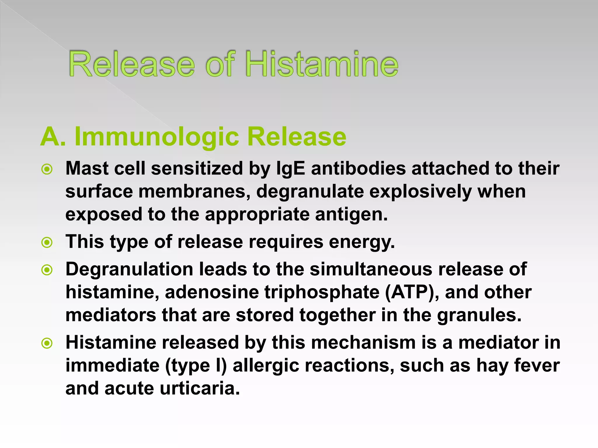 Histamines | PPTX