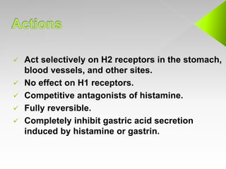 Histamines | PPTX