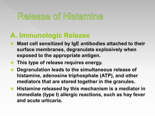 Histamines | PPTX