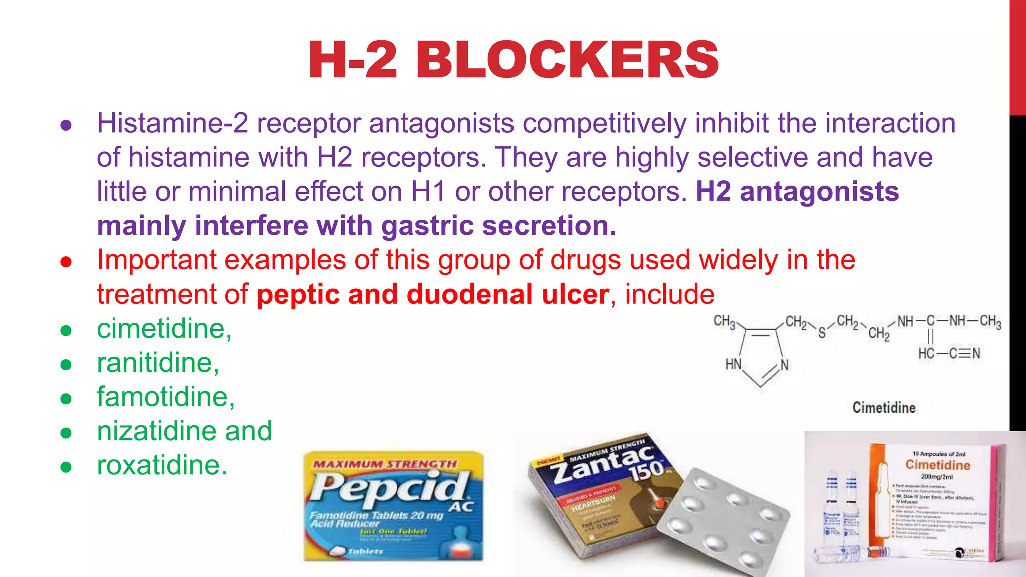 Histamines and antihistamine pharmacology | PPTX