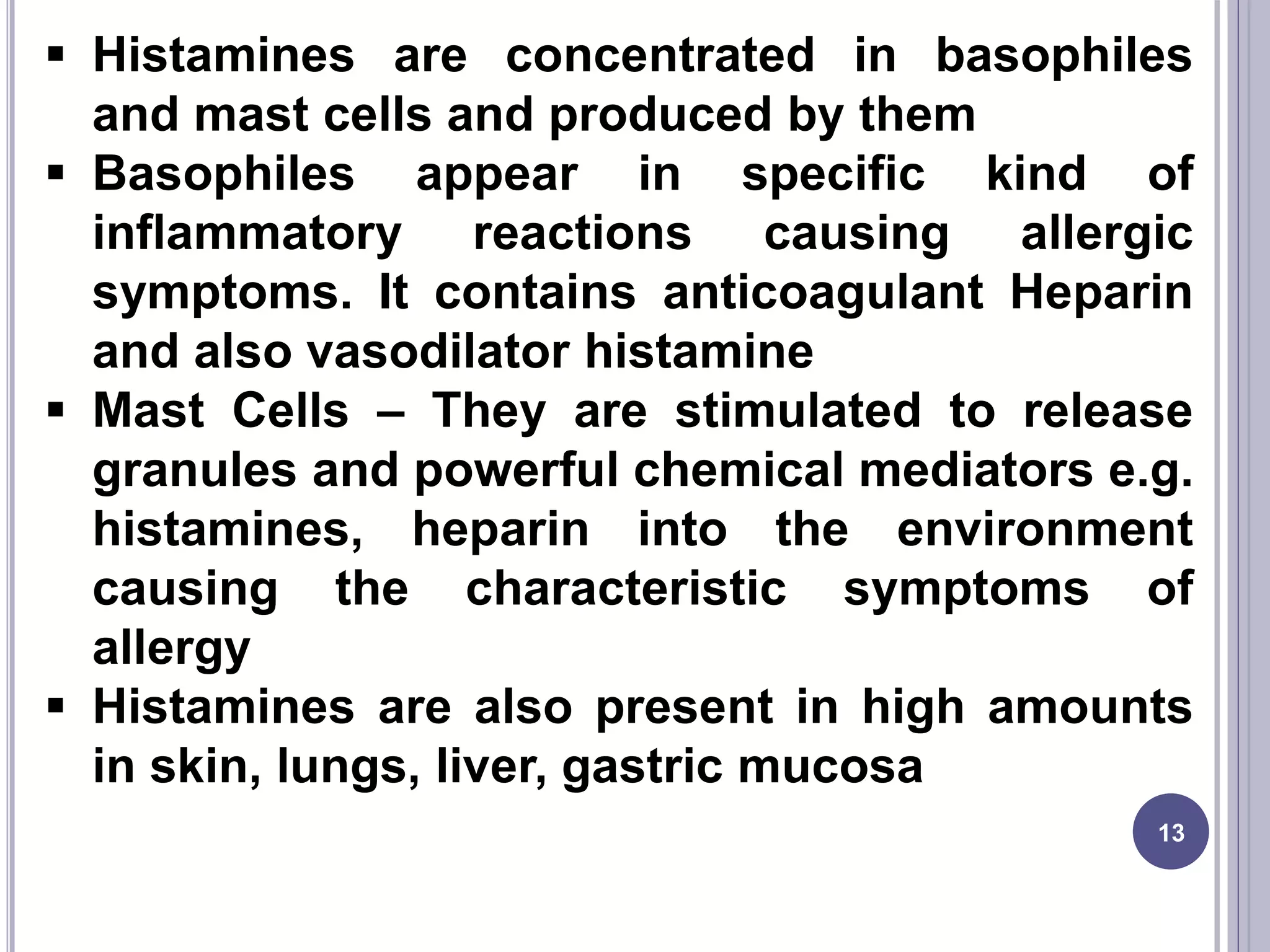 Allergy, Histamines and antihistamines | PPTX