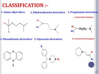 Allergy, Histamines and antihistamines | PPTX